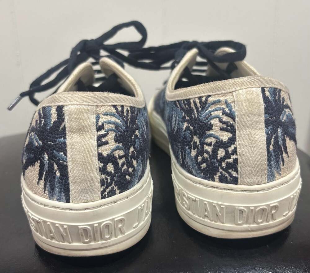 Dior | Shoes | Authentic Christian Dior Walkndior Low Top Sneakers In ...